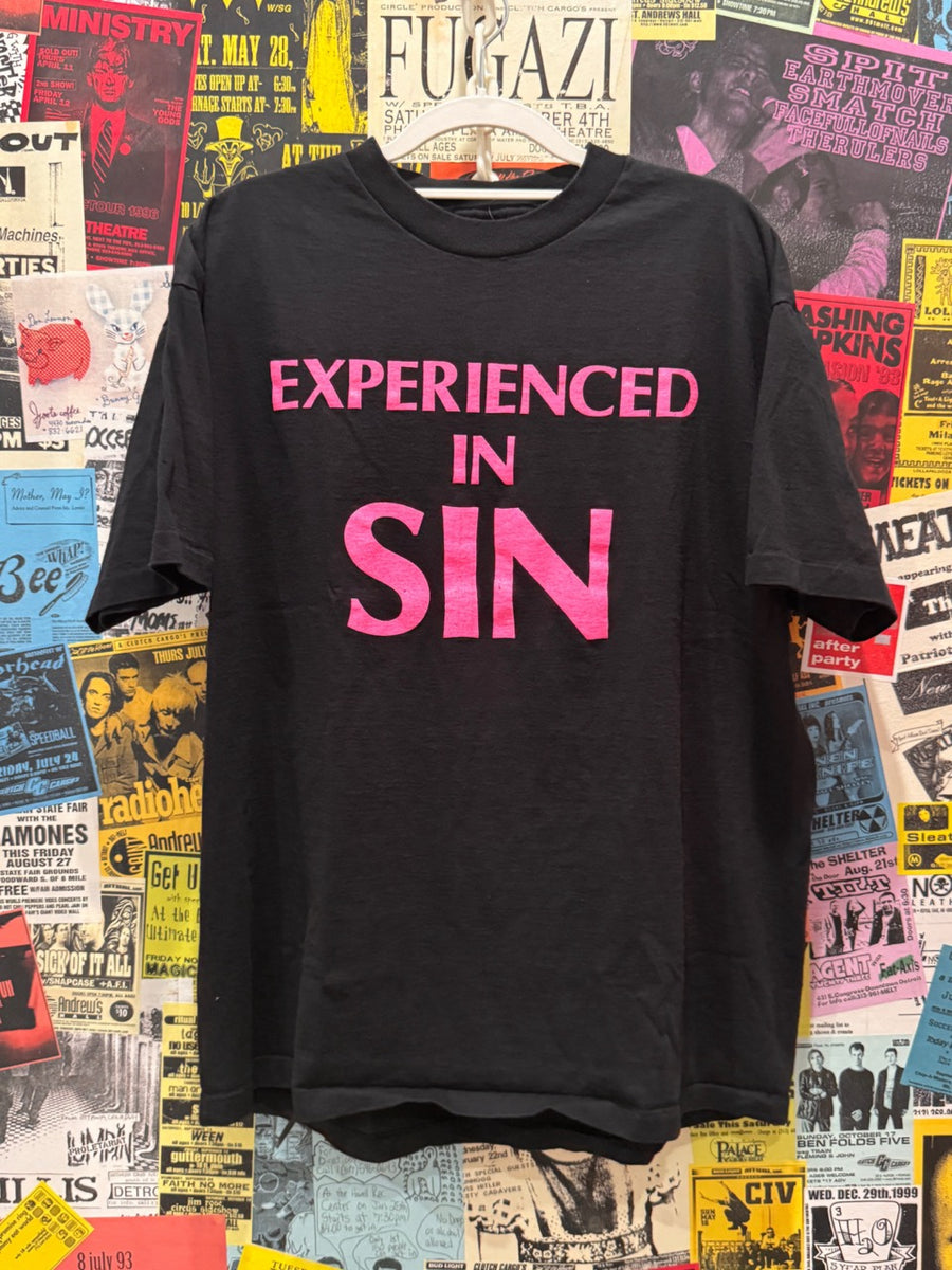 Experienced in Sin T-shirt – Reware Vintage