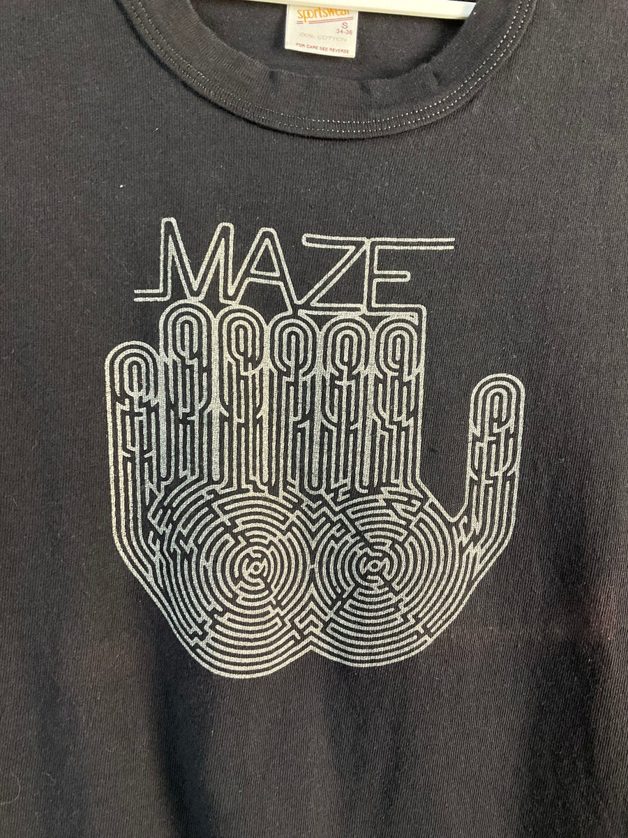 Vintage Maze Black T Shirt – Reware Vintage